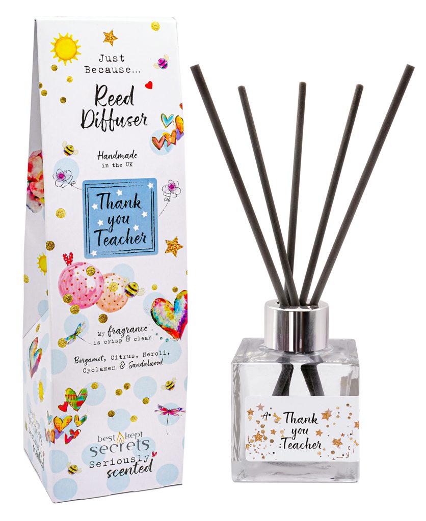 Just Because Occasion Sparkly Diffusers - Thank You Teacher, 100ml ...